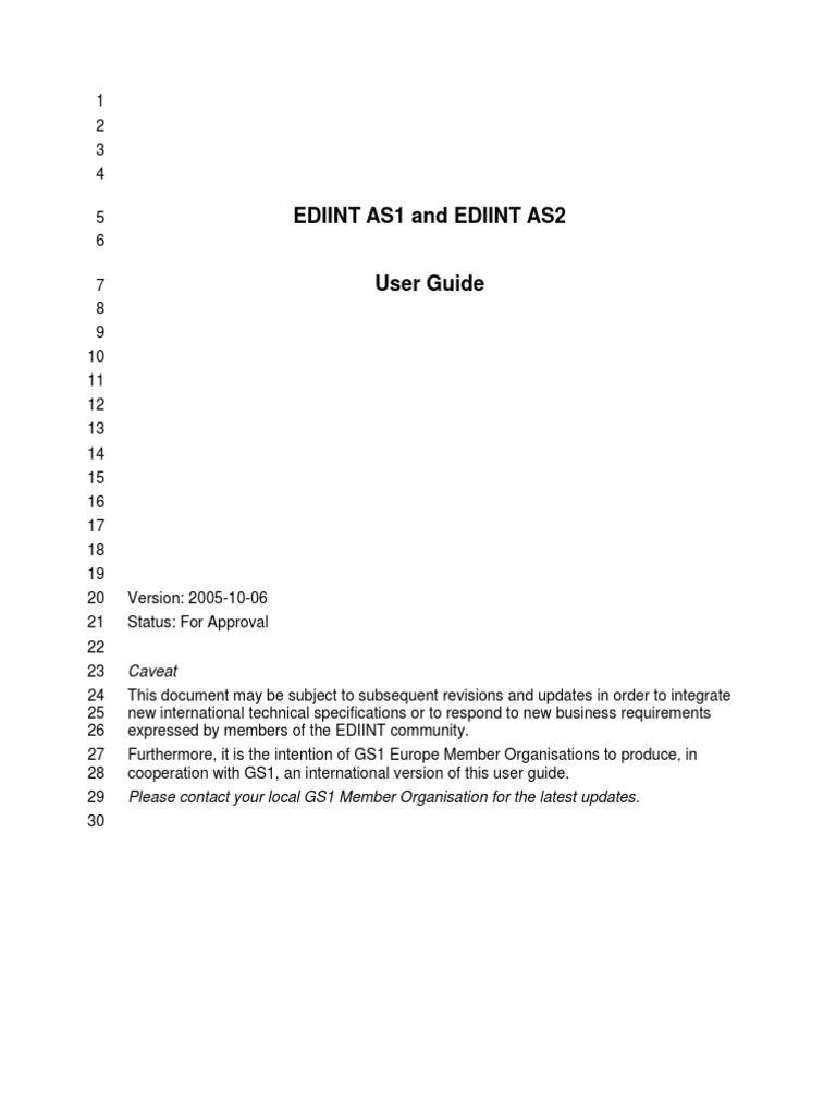 Ediint As1 and Ediint As2: Caveat | PDF | Electronic Data Interchange ...