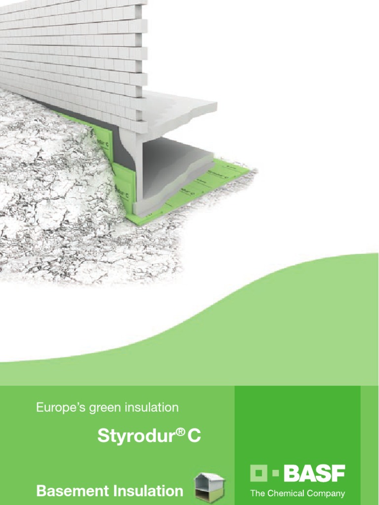 Styrodur Cellar Insulation | PDF | Basement | Thermal Insulation
