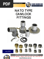 Camlock Fittings Dimensions Catalogue | PDF