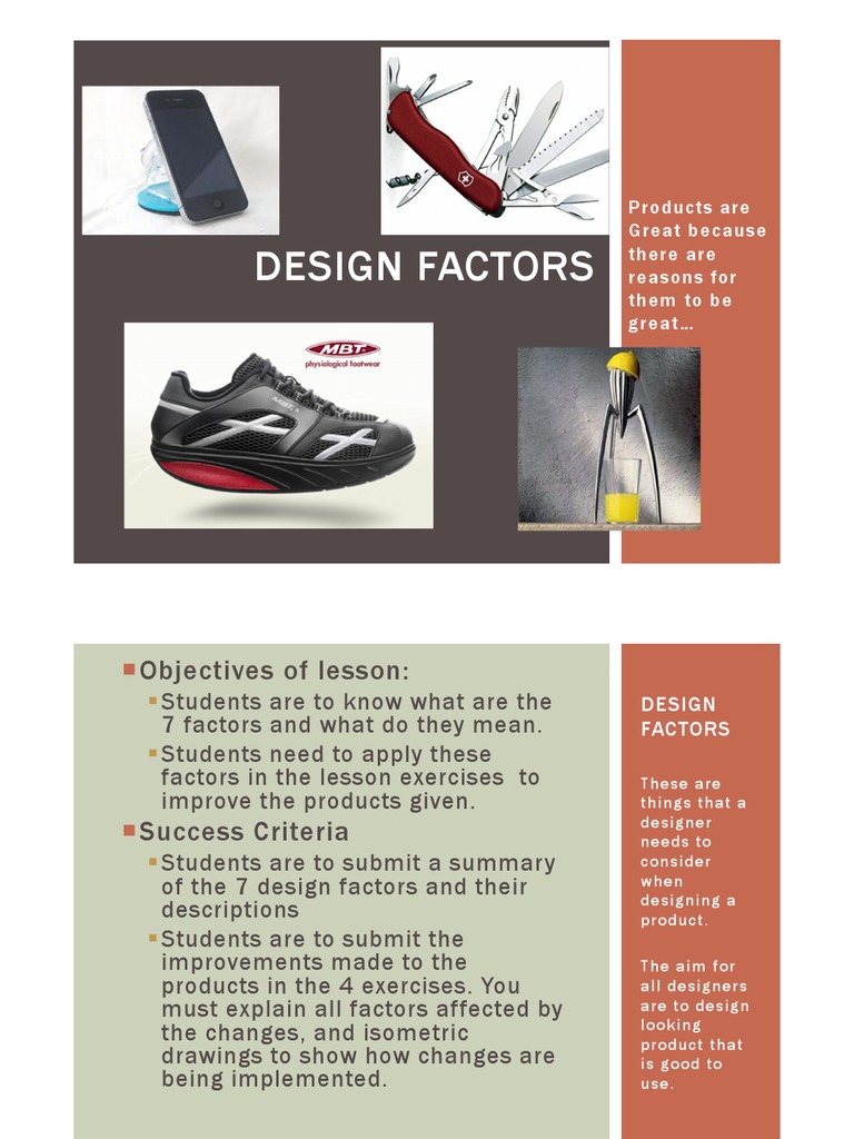 Design Factors | PDF | Epistemology | Cognition