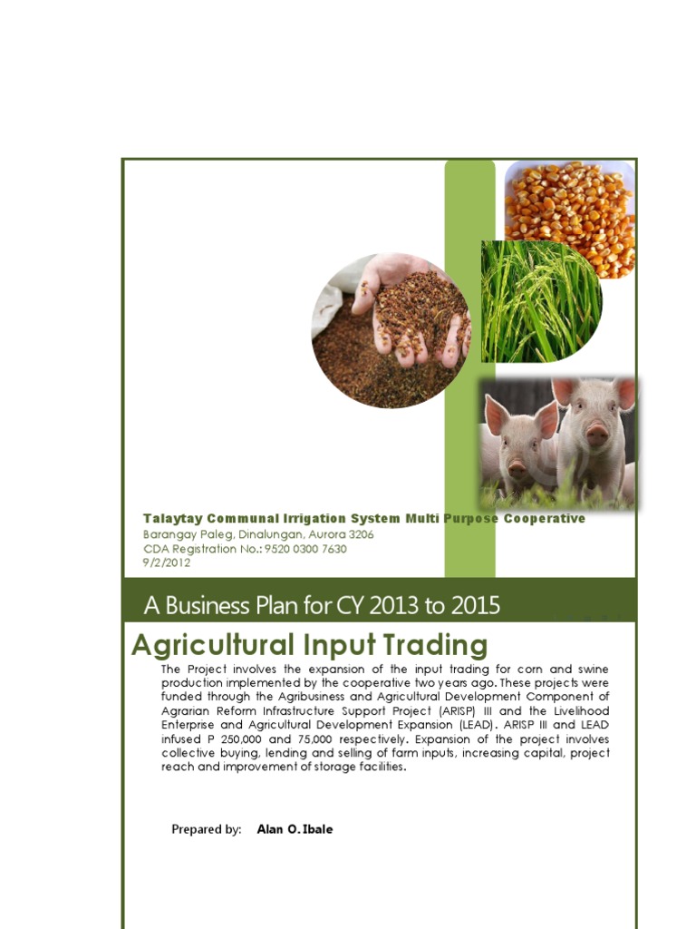 Agro Enterprise Plan | PDF | Expense | Revenue