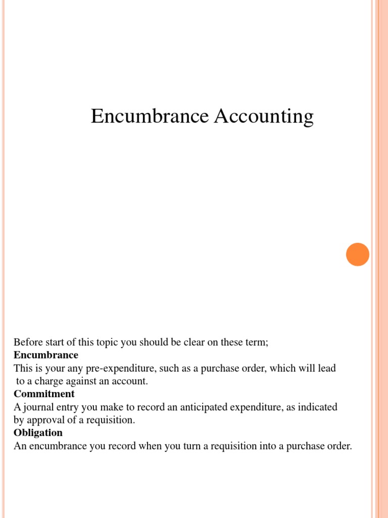 Oracle Encumbrance Accounting Pdf Invoice Cheque