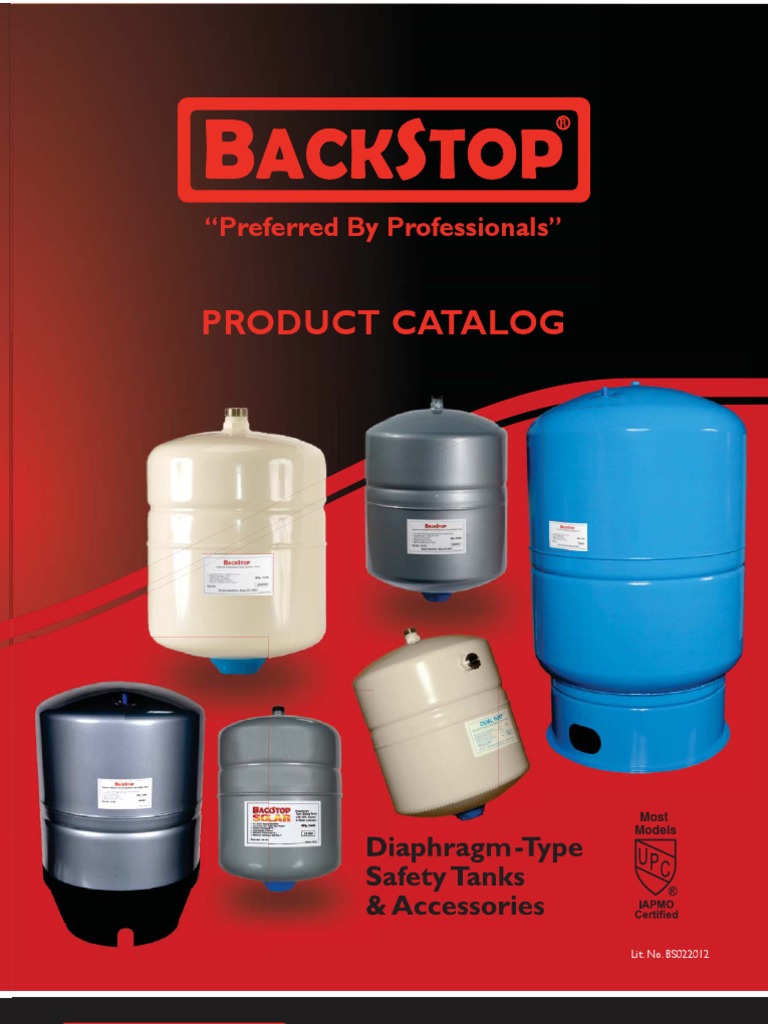 Backstop Catalog | PDF
