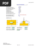Design of Base Plate by Eurocode | PDF | Strength Of Materials | Column