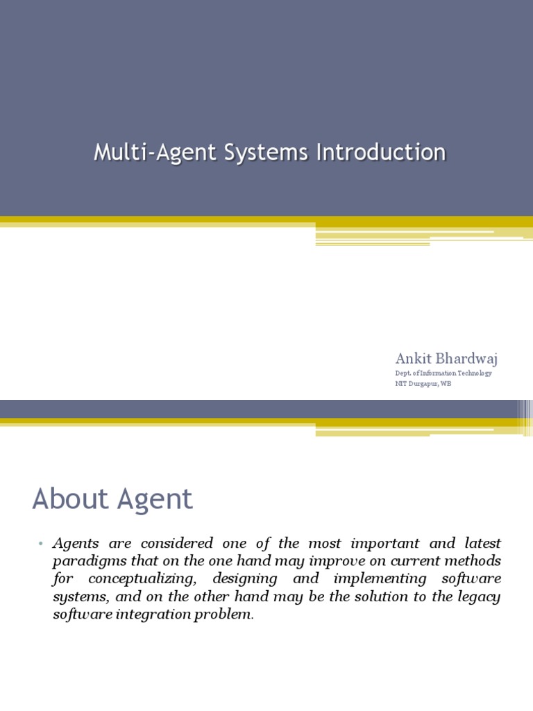 Multi Agent System | PDF | Computer Programming | Programming Language