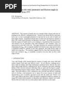 Friction Ratio and CPT Formulas | PDF | Soil Mechanics | Strength Of ...