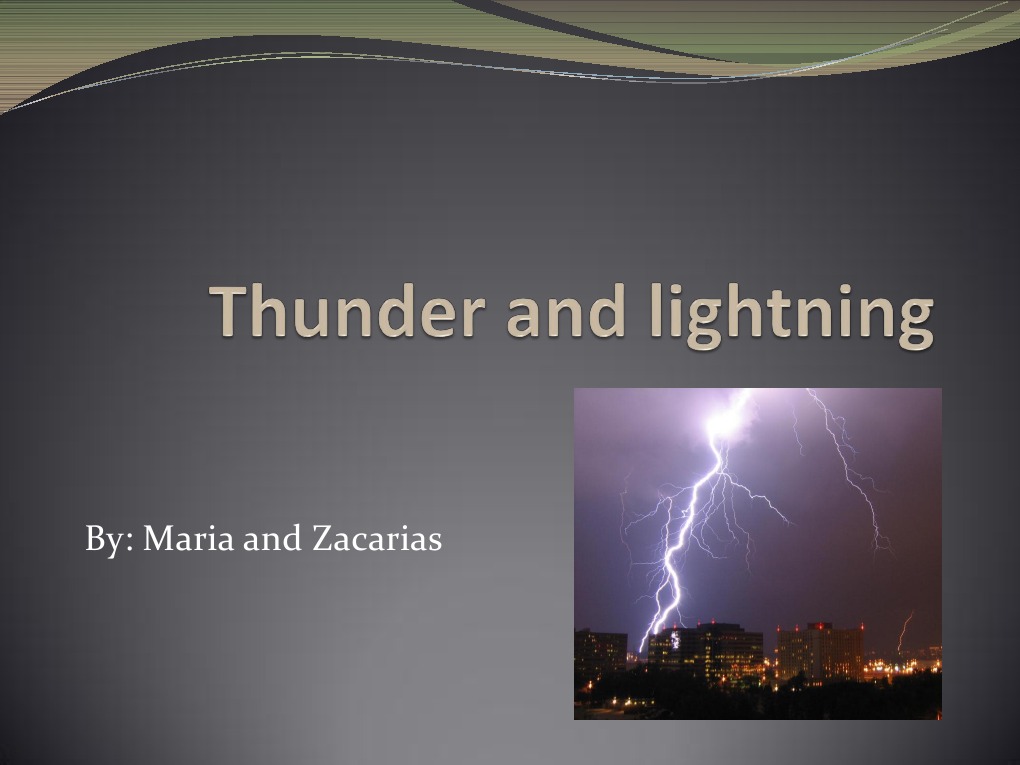 Thunder and Lightning | PDF | Lightning | Physical Geography