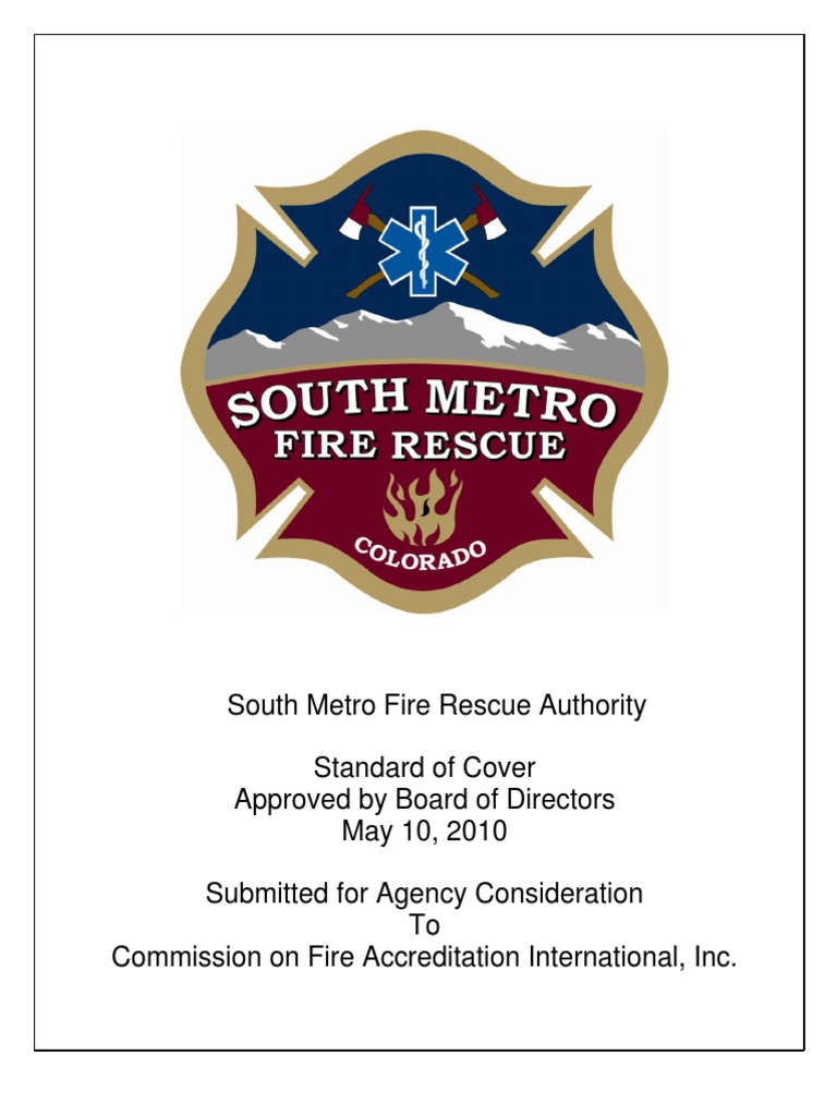 South Metro Standard of Coverage | PDF | New York City Fire Department ...