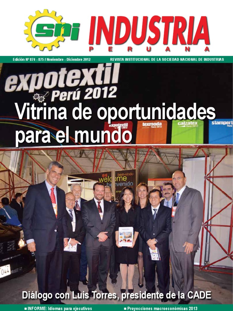 Industria Peruana 874 PDF | PDF | Perú | Crecimiento económico
