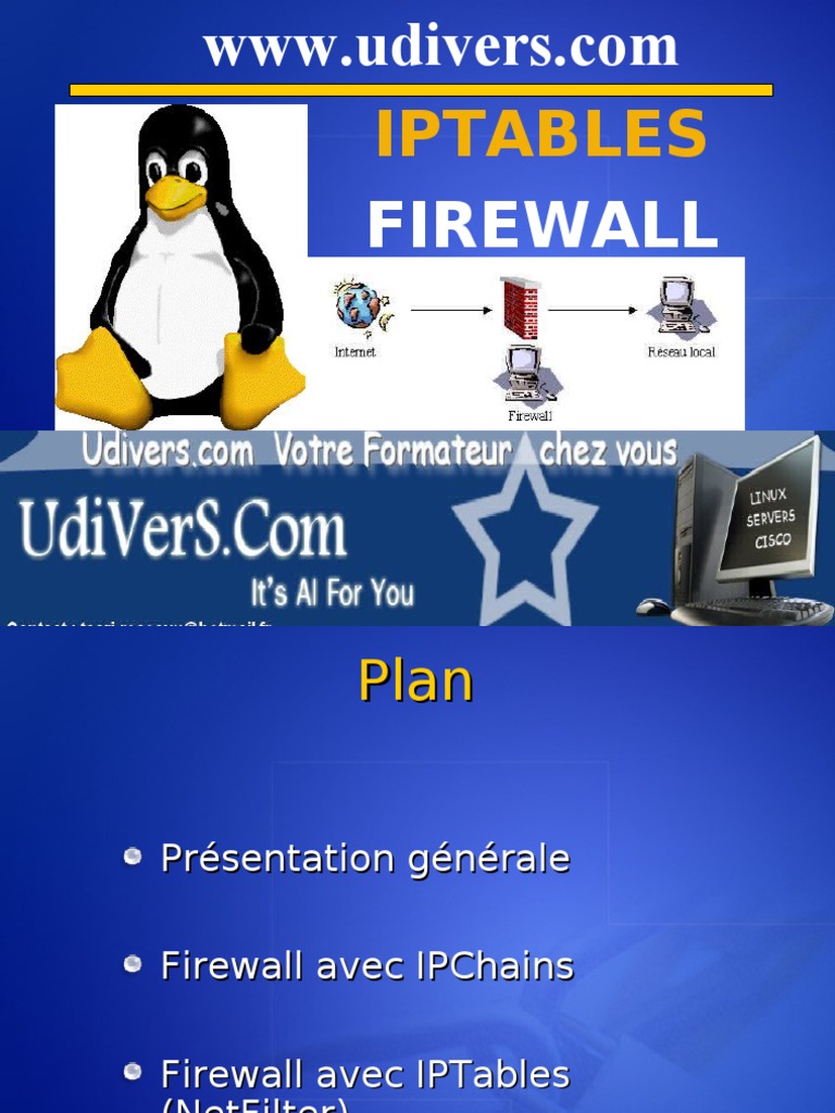 Guide sur les Firewalls avec IPTables | PDF | Transmission des données ...