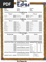 CTD Character Sheet | PDF | Psychology