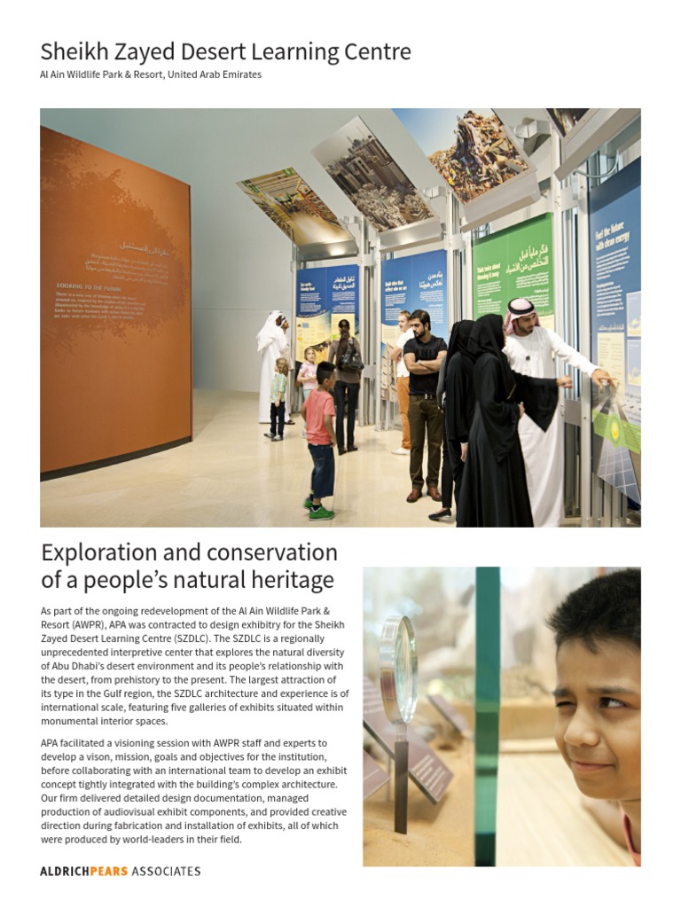 Sheikh Zayed Desert Learning Centre Explores Natural Heritage of Abu ...