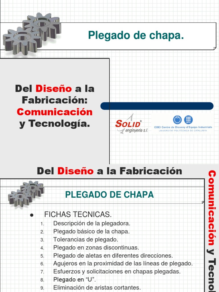 Plegado de Chapa: Guía Técnica | PDF | Pi | Longitud