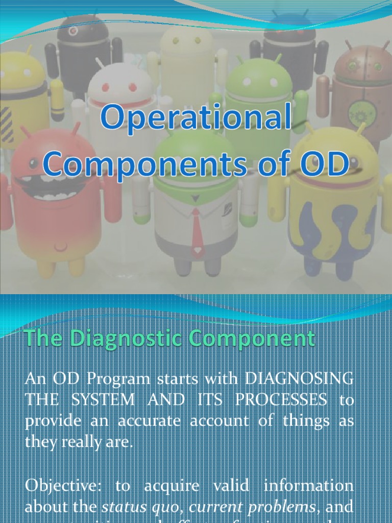 Operational Components of OD