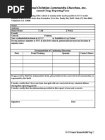 Ministry Report Form | PDF