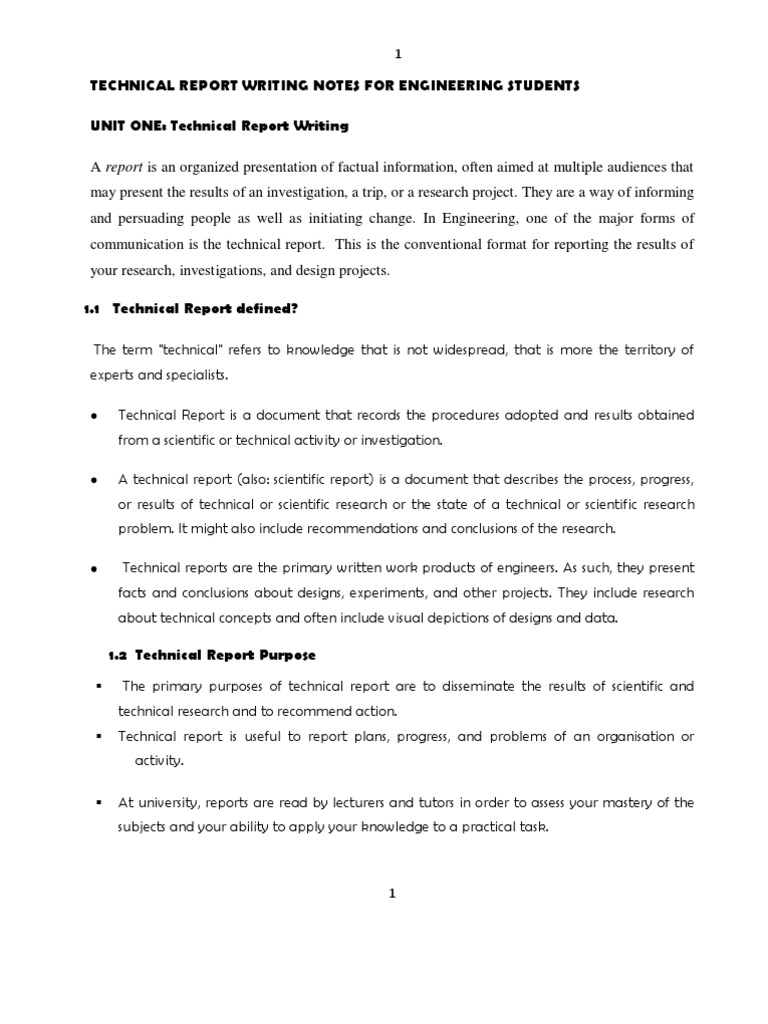 technical writing | Abstract (Summary) | Academic Journal