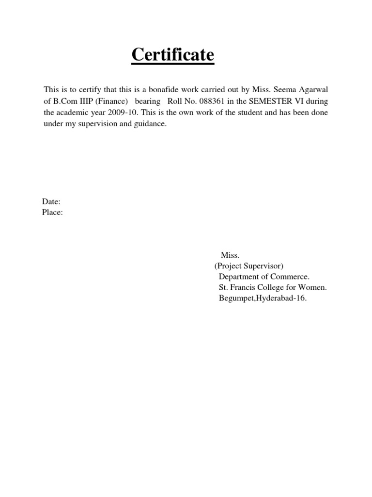 Analysis of a Student Project on Corporate Social Responsibility at ...