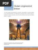 Glulam Connection Detail PDF | PDF | Beam (Structure) | Truss