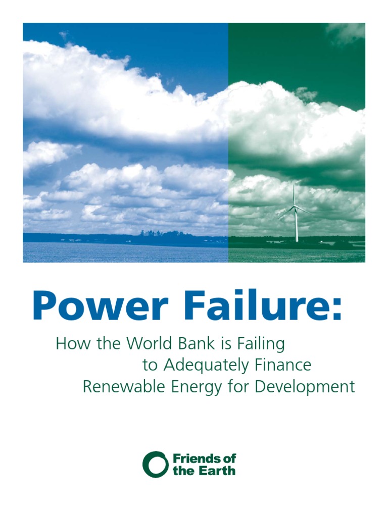 Power Failure: How the World Bank is Failing to Adequately Finance ...