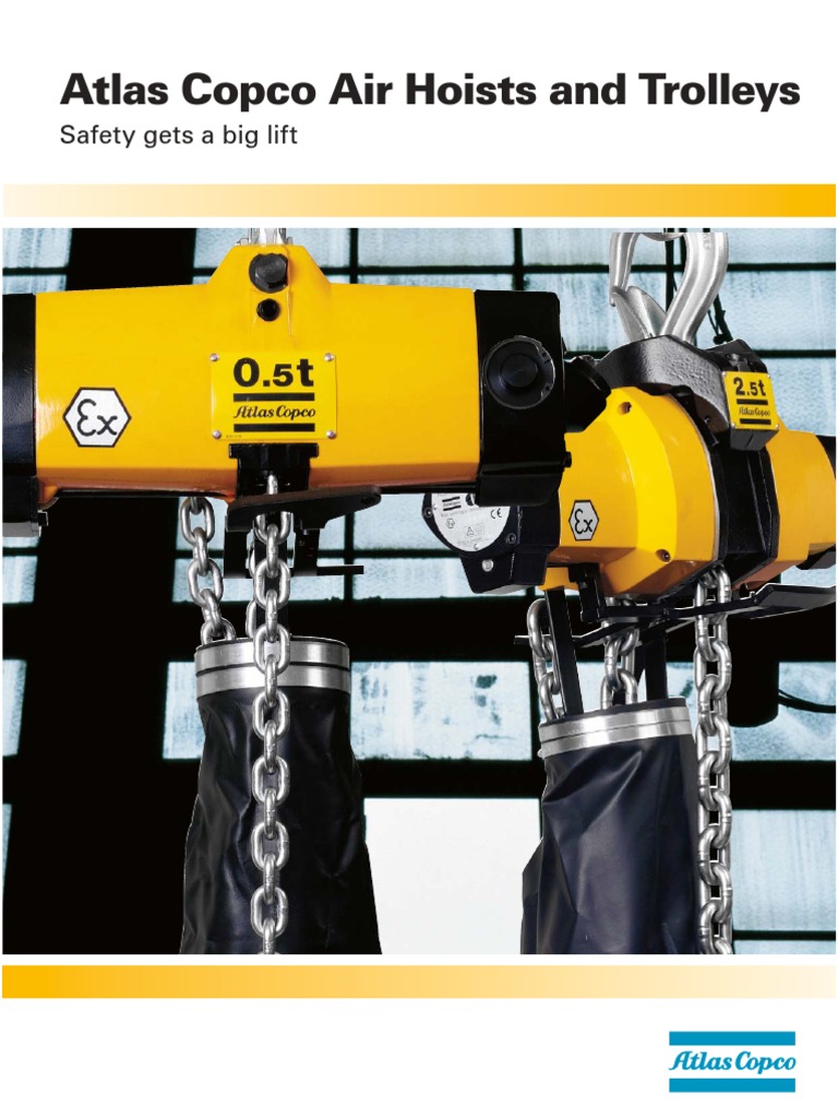 Catalogo Polipastos Neumaticos ATLAS COPCO - English - 2010 | PDF ...