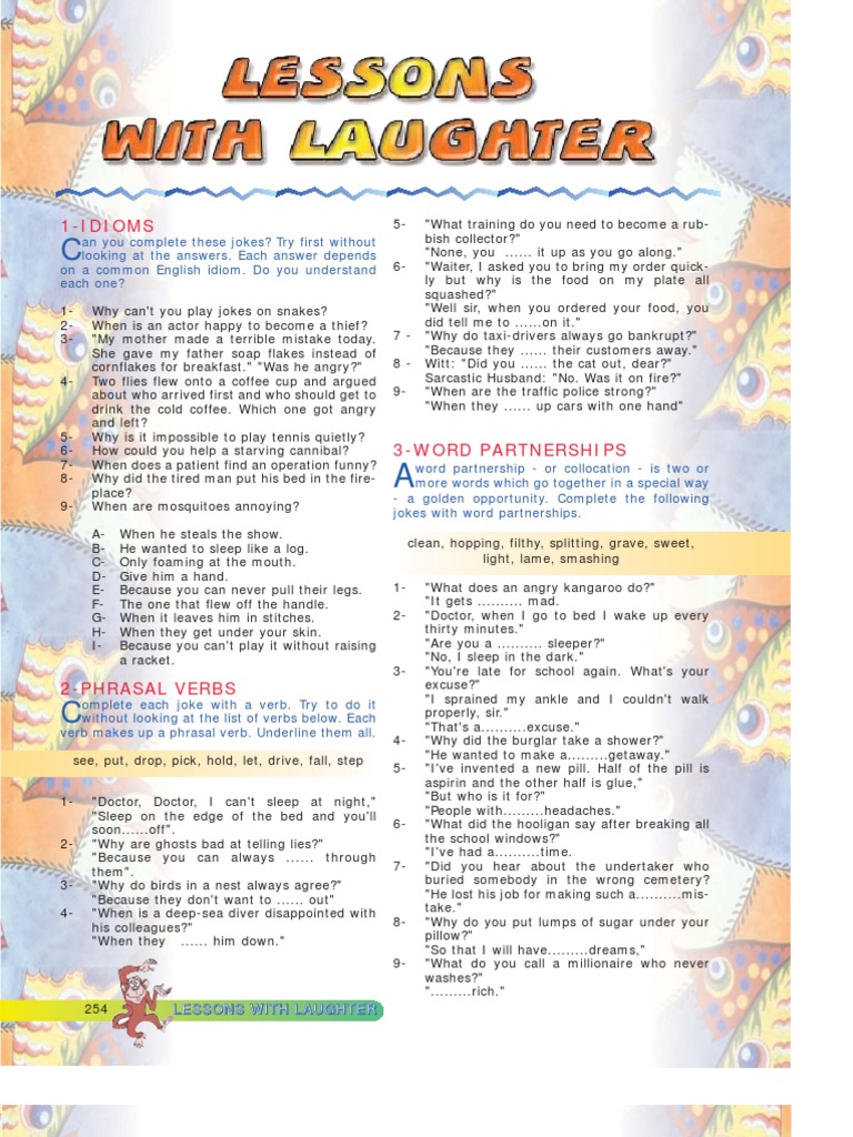 Lessons With Laughter | PDF