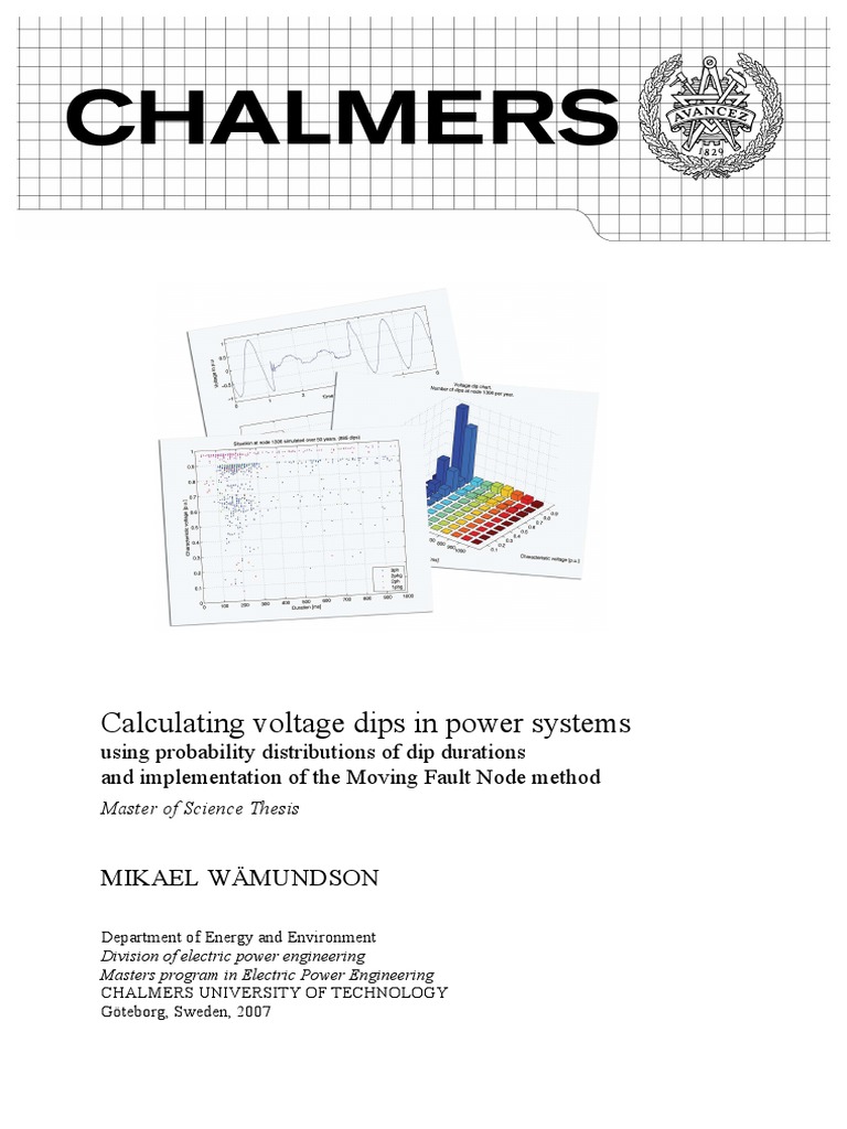 Voltage Dip Calculation | PDF | Rectifier | Electric Motor