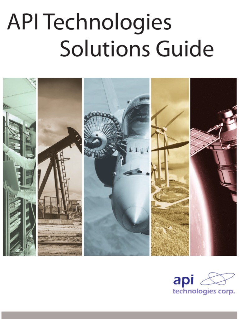 API Technologies Solution Guide | PDF | Amplifier | Printed Circuit Board