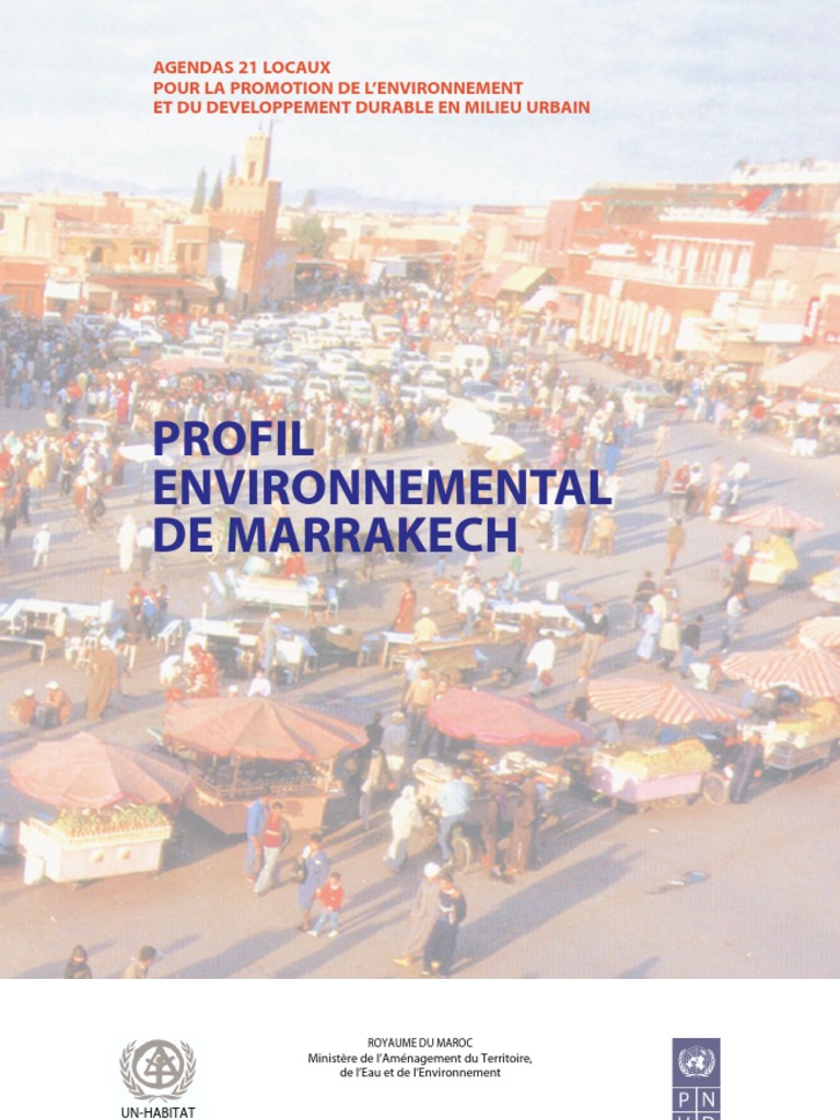 Profil Marrakech | PDF | Tourisme | Eaux usées