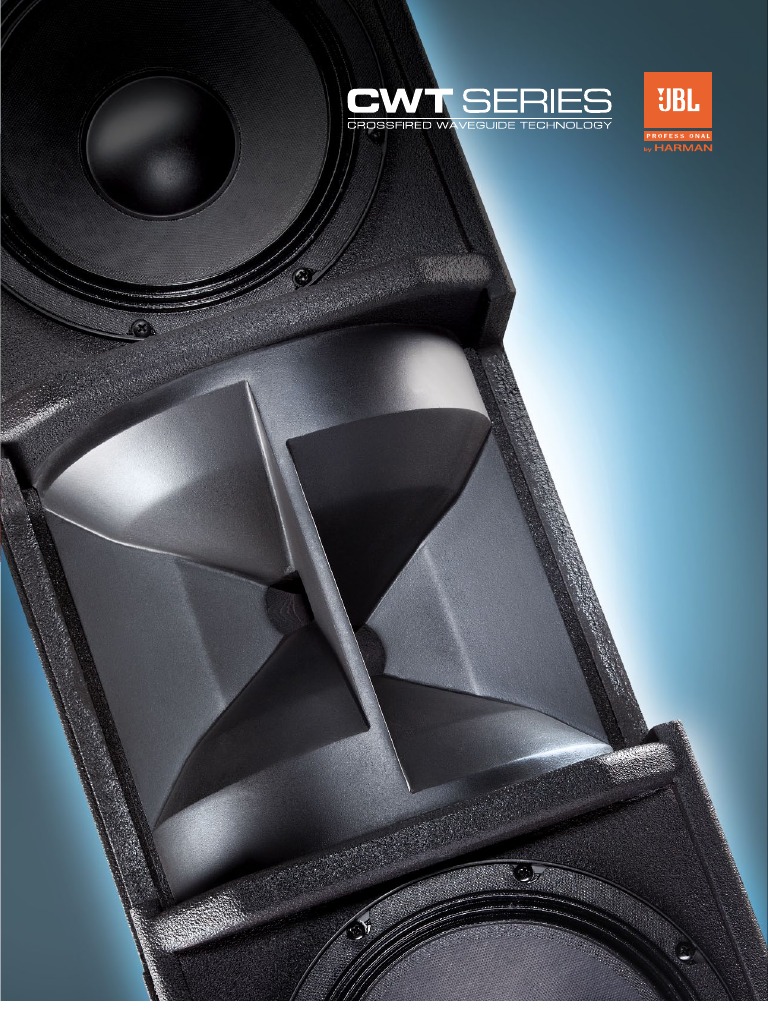 JBL CWT Brochure | PDF | Loudspeaker | Sound Production Technology