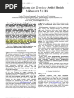Panduan Template Pomits ITS | PDF
