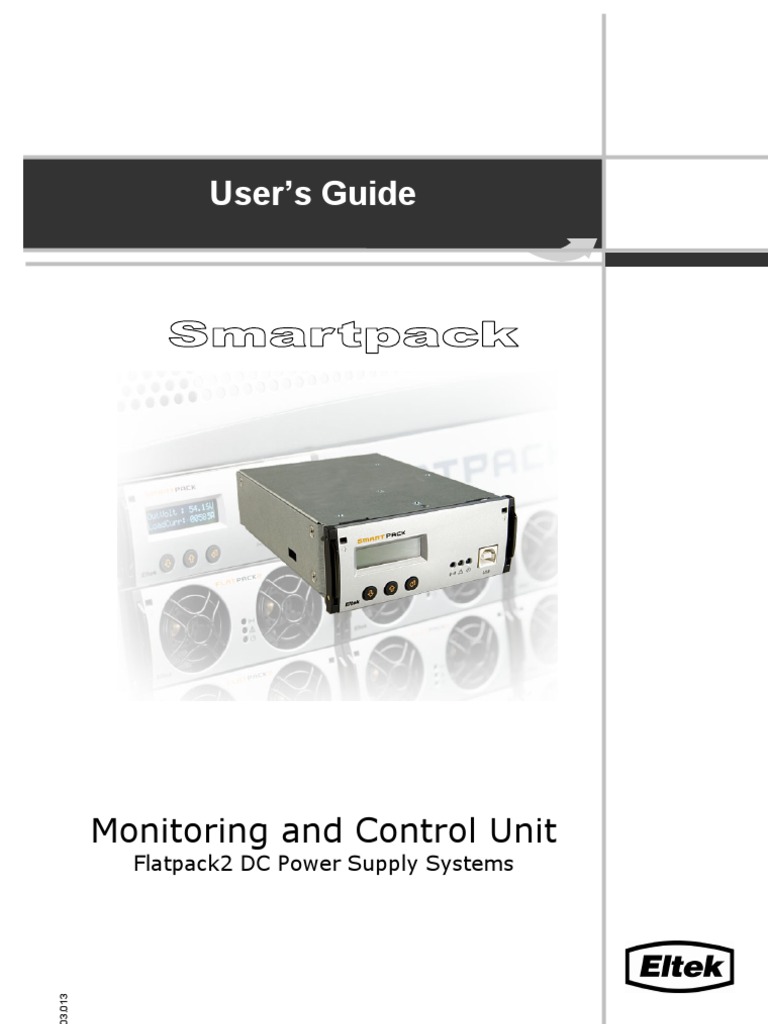 Smartpack Monitoring and Control Unit PDF | PDF | Usb | Power Supply