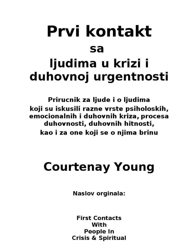 Prevod Cele Knjige Razvoj Duhovnosti | PDF