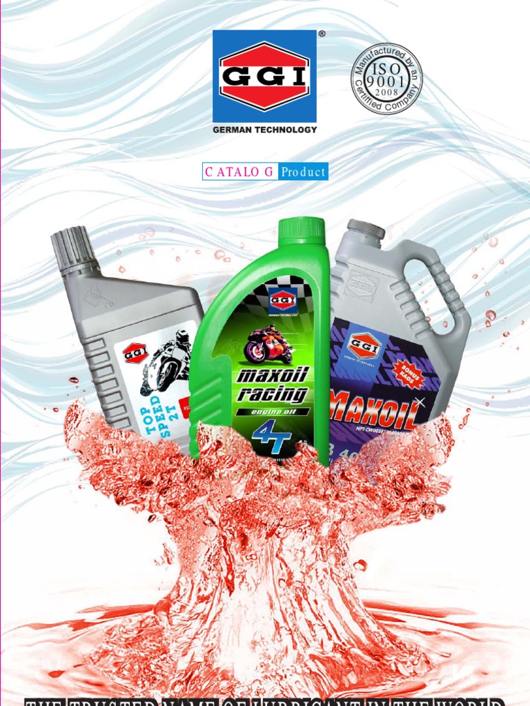 The Trusted Name of Lubricant in The World: Catalog | PDF | Motor Oil ...