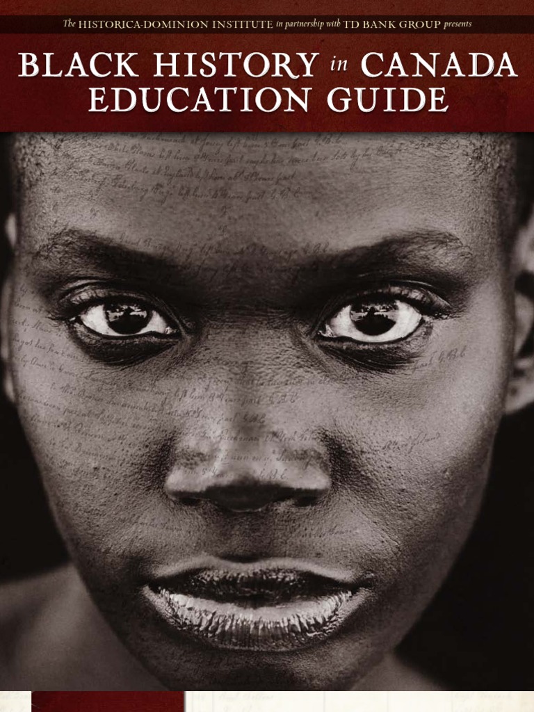 Black History in Canada Teaching Guide | PDF