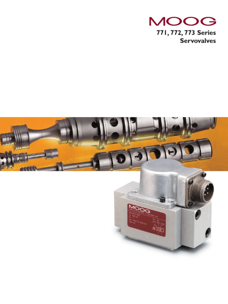 Moog Servovalves | PDF | Valve | Electric Motor
