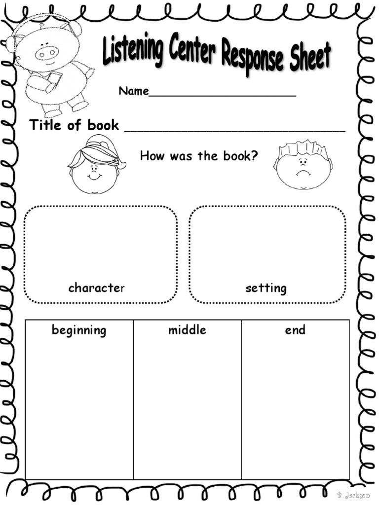 Listening Center Response | PDF