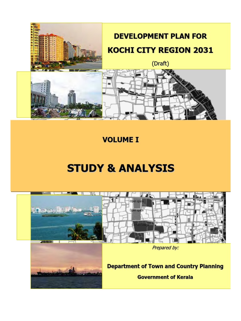 Development Plan for Kochi City Region 2031 (Draft) Volume I - Study & Analysis | PDF | Kerala ...