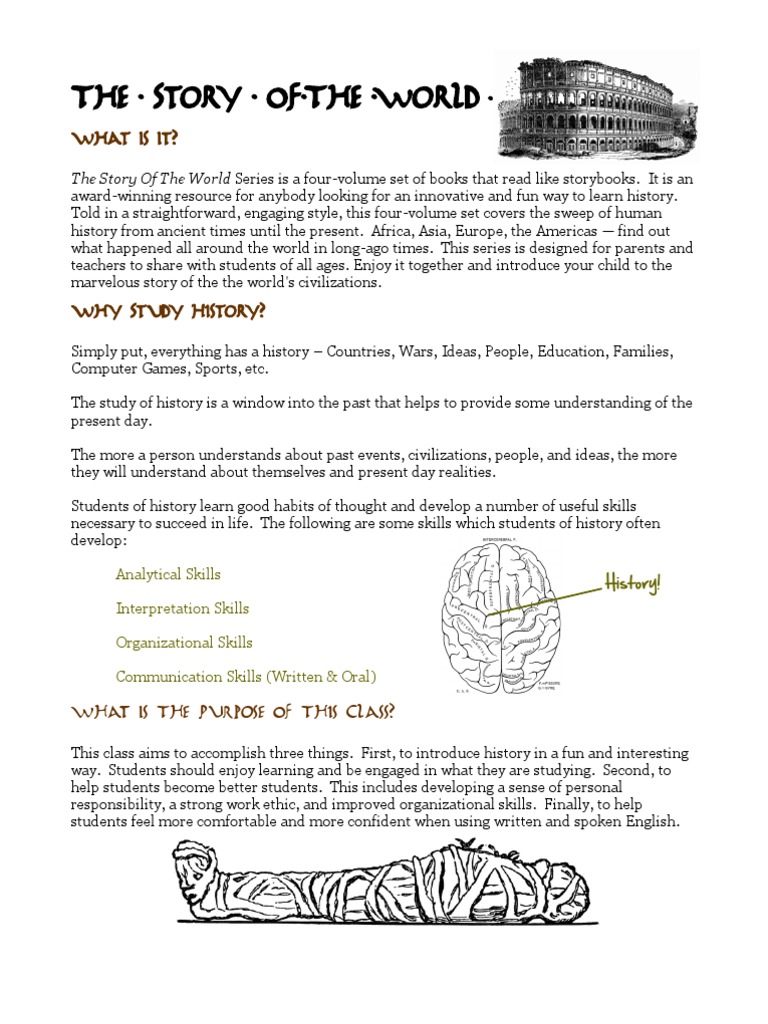 Story of The World - Information Sheet - English and Korean | PDF ...