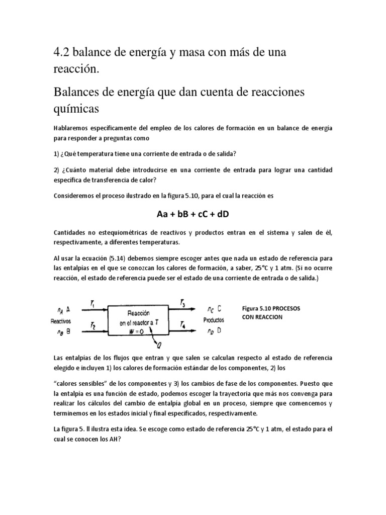 Calores de Formación y Entalpía | PDF | Entalpía | Calor