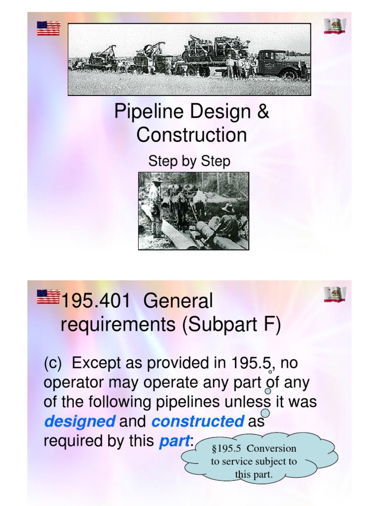 Pipeline Design and Construction Guide | PDF