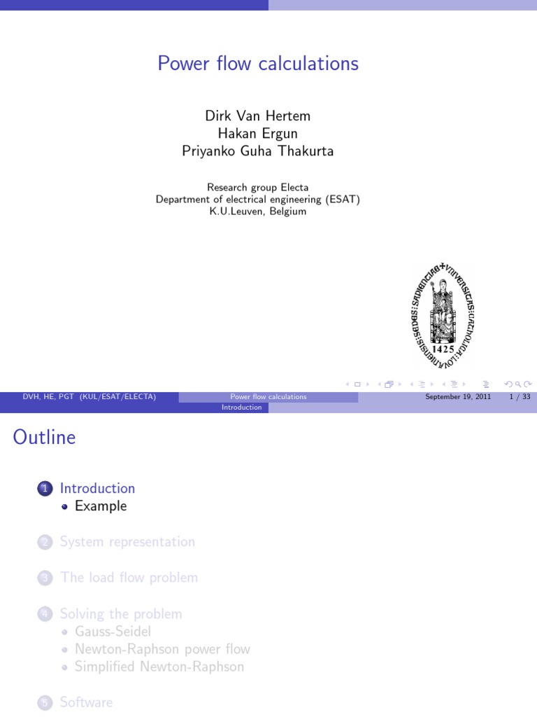 Load Flow | PDF | Mathematical Concepts | Mathematical Analysis