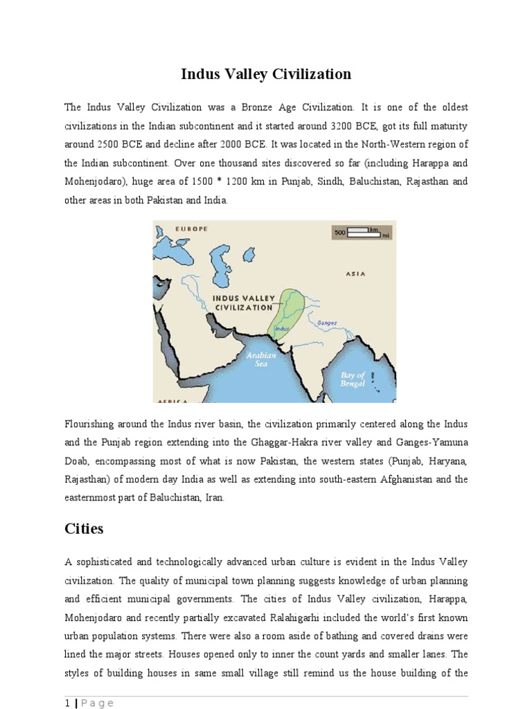 Overview of Indus Valley Civilization | PDF | Sculpture | Religion And ...