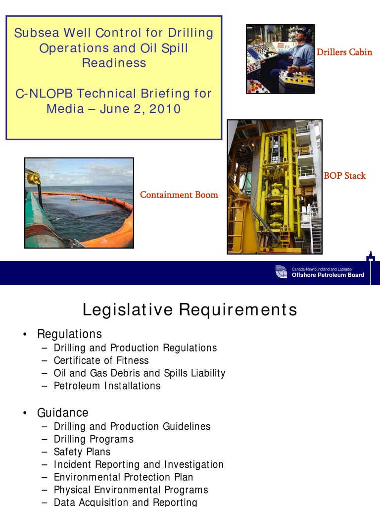 Subsea Well Control For Drilling Operations | PDF | Offshore Drilling ...