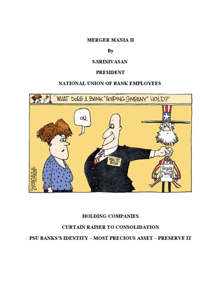 Merger Mania 2 | PDF | Basel Iii | Reserve Bank Of India