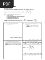 Addmath Form 4 | PDF | Tangent | Volume