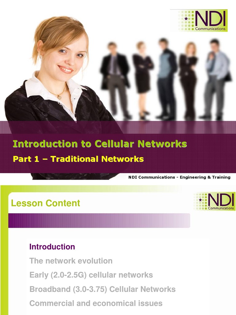 Introduction of Cellular Networks | PDF | High Speed Packet Access | Wi Max