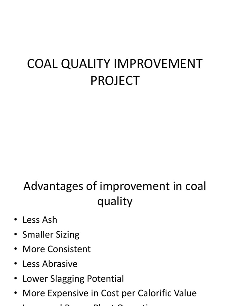Ahen Madencilik: Coal Quality Enhancement | PDF | Coal | Mining
