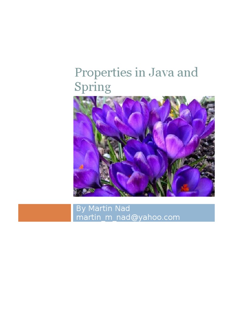 Properties in Java and How Use It in Spring and How To Read Properites ...