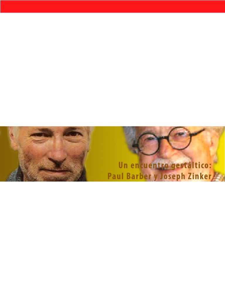 Paul Barber Joseph Zinker PDF | PDF | Terapia Gestalt | Psicoanálisis