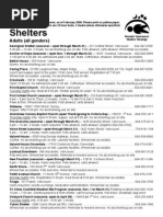 Vancouver Shelter List 2023 | PDF